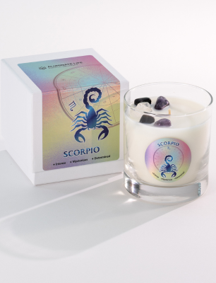 Buy Scorpio Zodiac Candle | Intuition & Passion Aromatherapy
